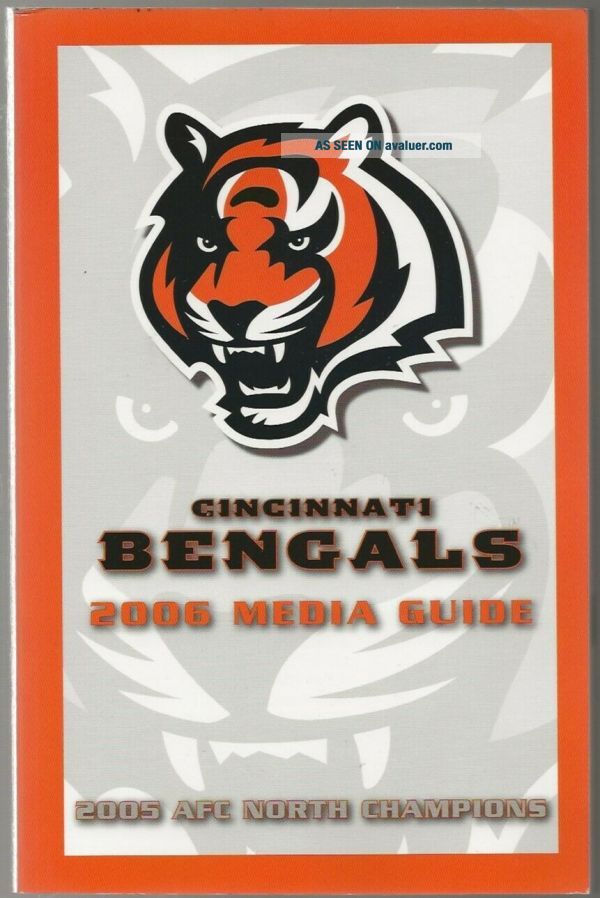 2006 Cincinnati Bengals NFL Football Media Guide | #46476898