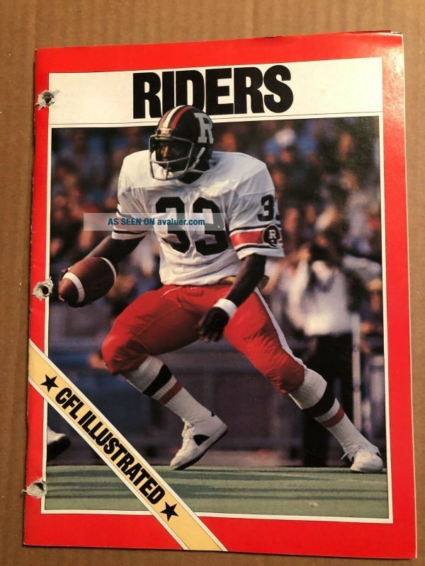 1981 CFL FOOTBALL PROGRAM: OTTAWA At CALGARY STAMPEDERS, AUG 21, VOL ...