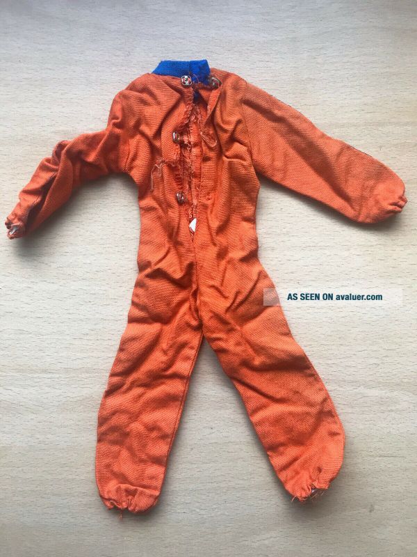 Vintage STEVE AUSTIN Six Million Dollar Man TEST PILOT Flight Suit ...