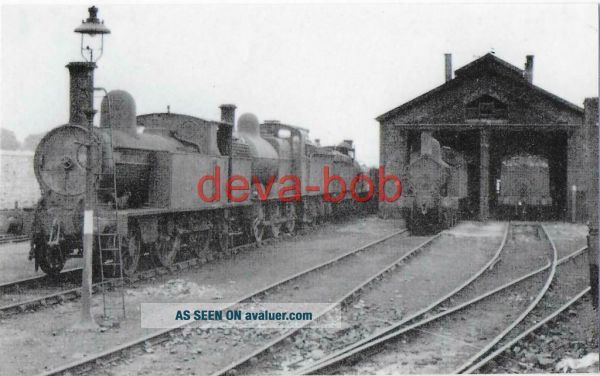 Railway Photo Print Denbigh Loco Shed 1947 LMS LNWR | #46575102
