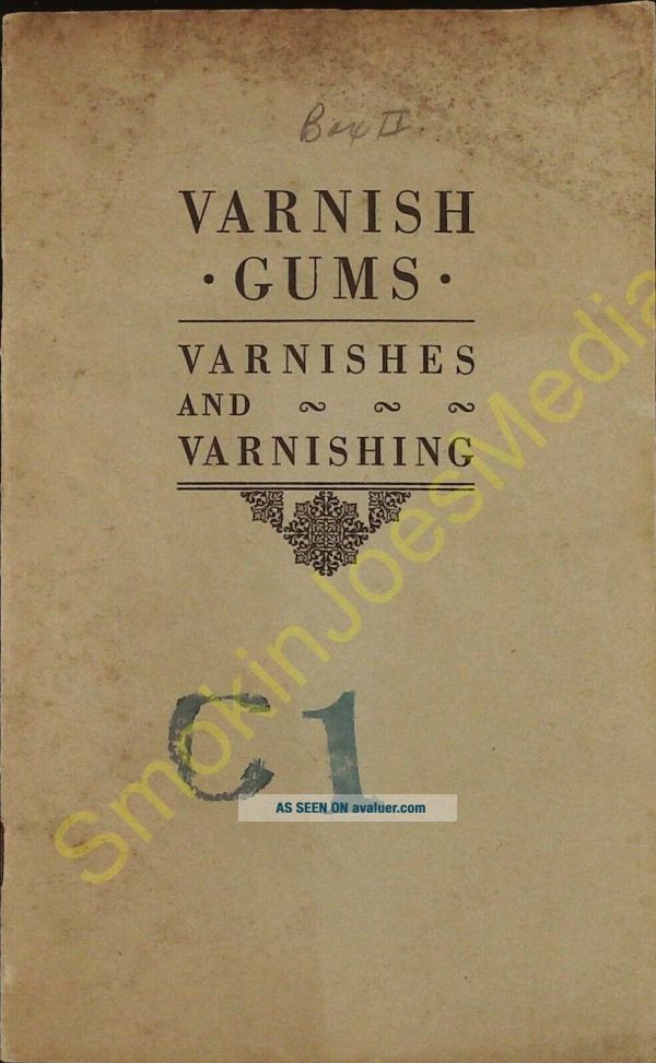 Vintage Berry Brothers Varnish Gums Varnishes And Varnishing Detroit ...