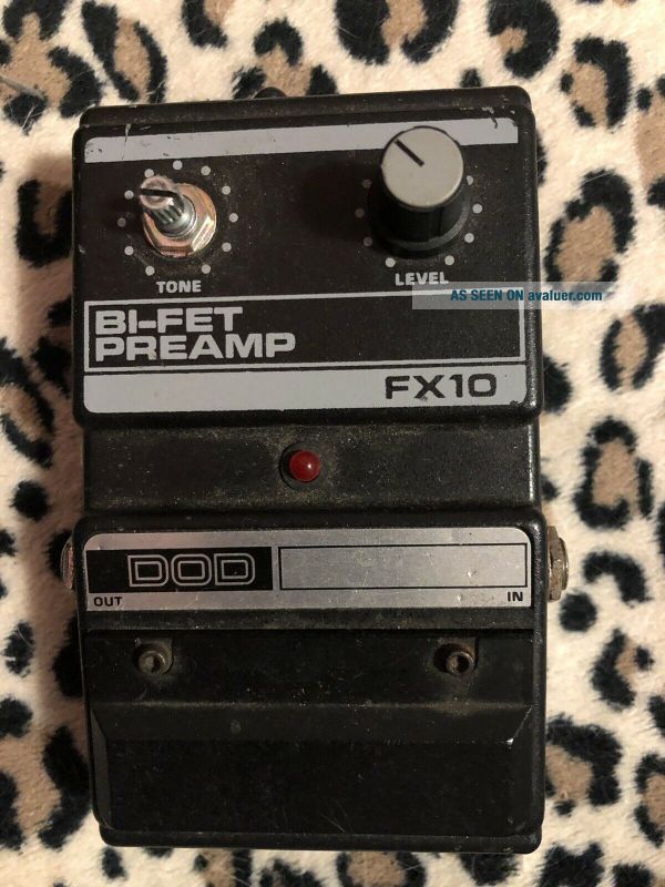 Vintage DOD FX10 Bi - FET Preamp Booster Guitar Effect Pedal | #46661144