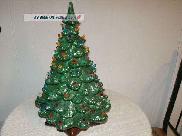 Vintage Holland Mold 19 " Ceramic Christmas Tree | #46671180