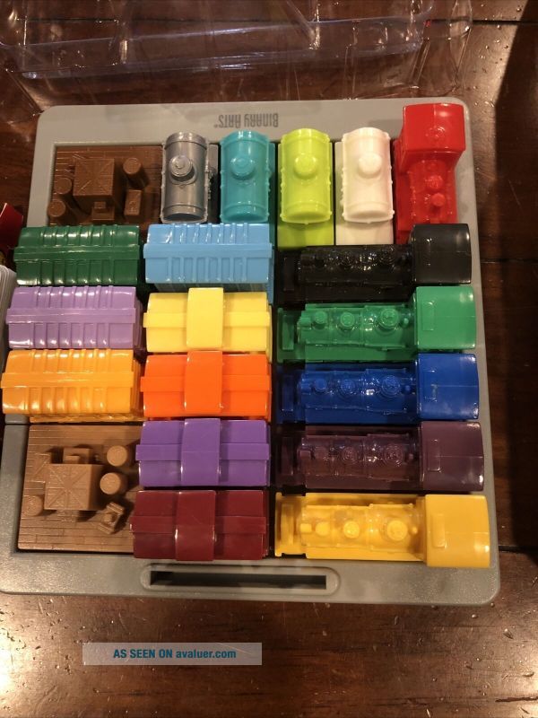 Vintage Railroad Rush Hour Train Escape Strategy Board Game By Binary ...