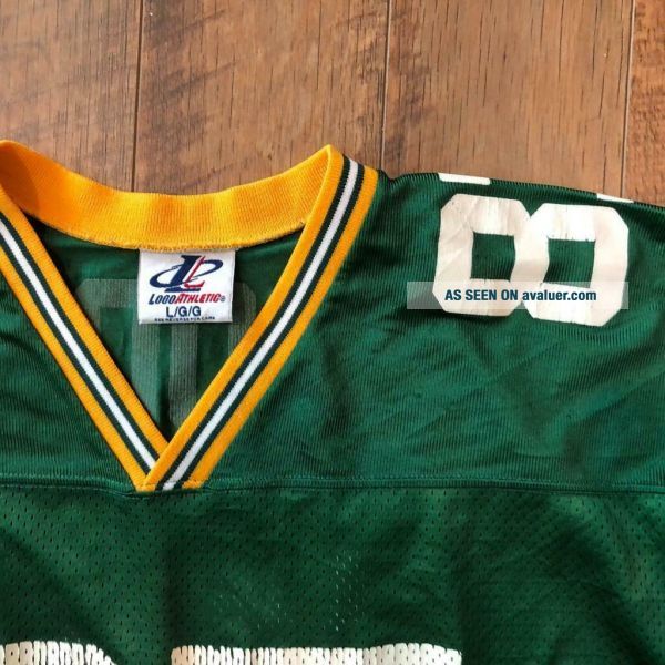 VTG 90s Logo Athletic Robert Brooks 87 Green Bay Packers NFL Football ...