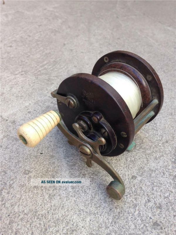 Vintage Penn 85 Salt Water Fishing Reel With Line | #46809855