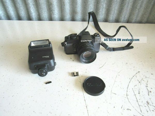 Contax 139 Quartz 35mm SLR Film Camera W/Carl Zeiss Planar 50mm F/1. 7 ...