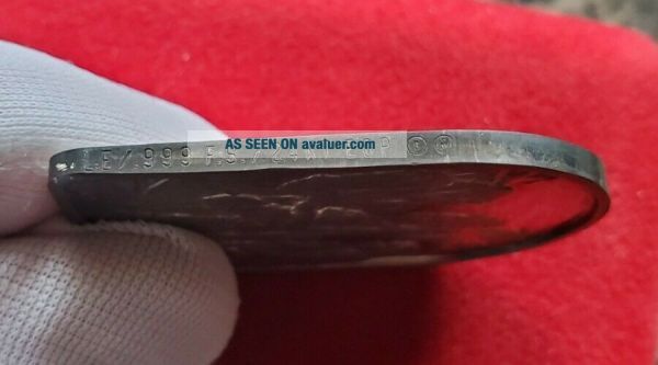 Vintage Hamilton The Ten Commandments V - 1oz. 999 Fine Silver Art Bar ...
