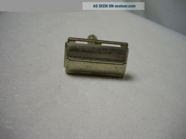 Vintage Gillette Double Edge Safety TV Razor TTO DE D4 1958 | #46741950