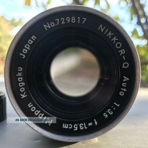 Nikon Nikkor - Q 135mm F/3. 5 Lens | #46911125