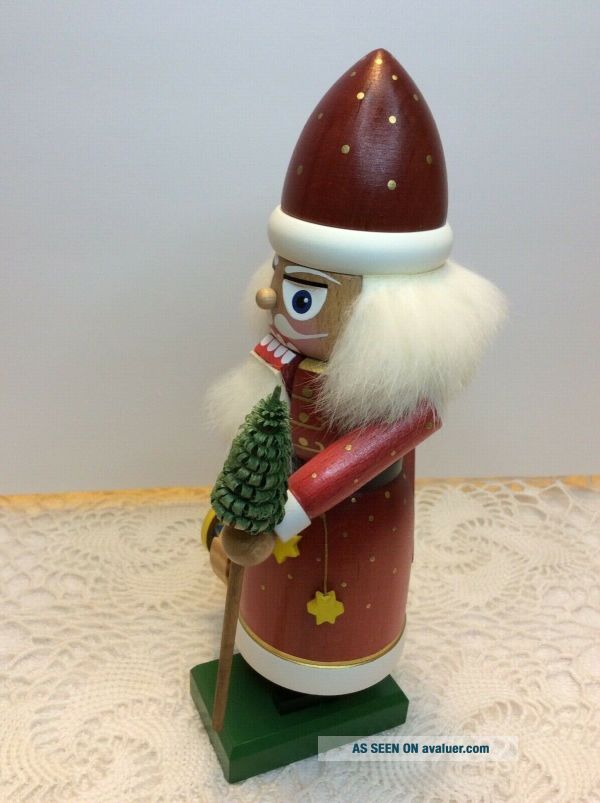 Vintage E. M. MERCK Nutcracker FATHER CHRISTMAS 9 " OLD WORLD CHRISTMAS ...