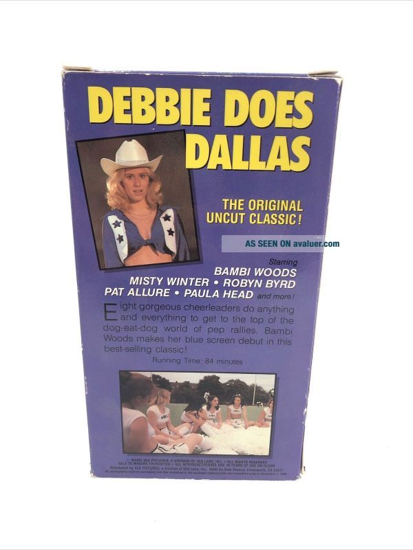 Vintage Debbie Does Dallas VHS Movie Rare | #46893570