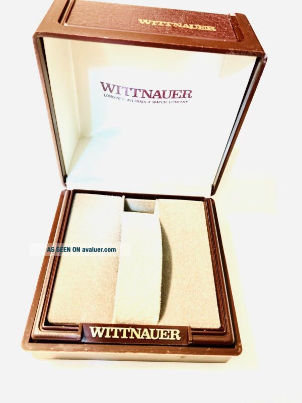 Vintage Men’s Wittnauer Longines Display Watch Box FROM 1960s/1970s ...