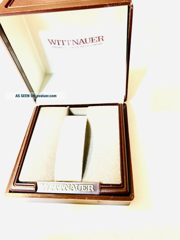Vintage Men’s Wittnauer Longines Display Watch Box FROM 1960s/1970s ...