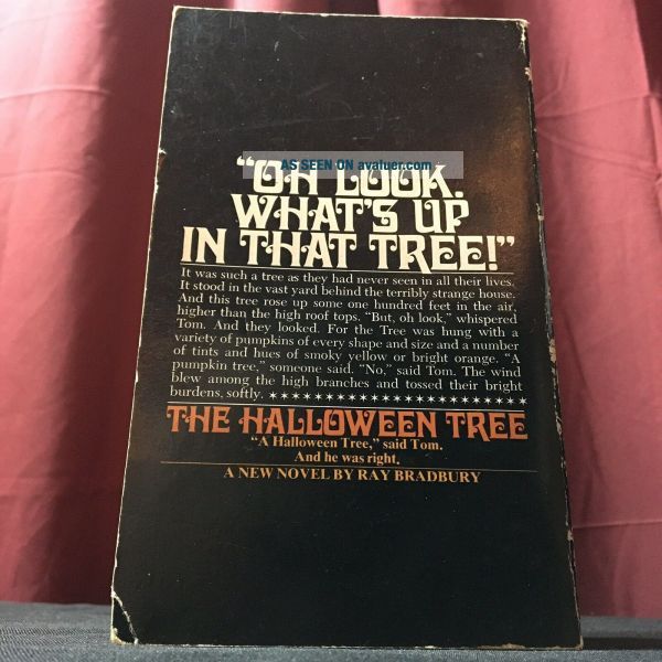 THE HALLOWEEN TREE [BY RAY BRADBURY] VINTAGE 70 ' S HORROR PB | #46993146