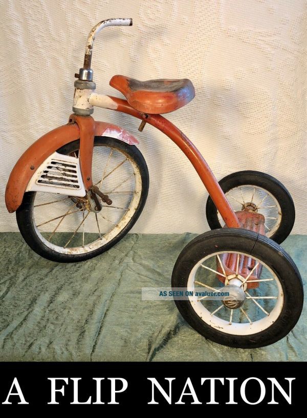 VINTAGE Happi Time 40’s To 50’s Sears Roebuck Kids Tricycle Extra Bars ...