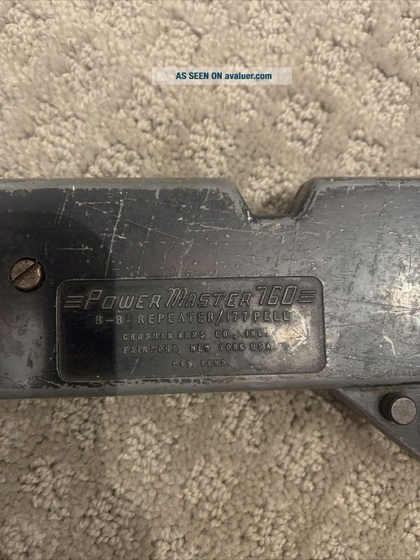 VINTAGE CROSMAN POWERMASTER 760 BB PELLET AIR GUN RIFLE | #46953374