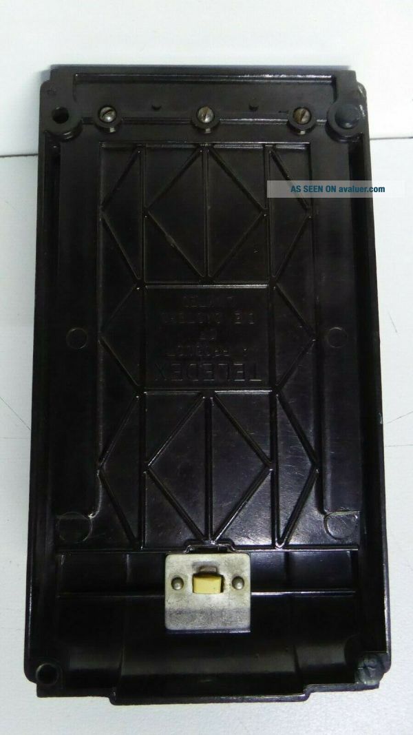 VINTAGE RETRO BAKELITE TELEDEX TELEPHONE NUMBER FILE STORAGE | #46954003