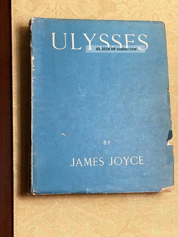 Ulysses James Joyce Shakespeare & Co Blue Cover 1st Edition | #46976409