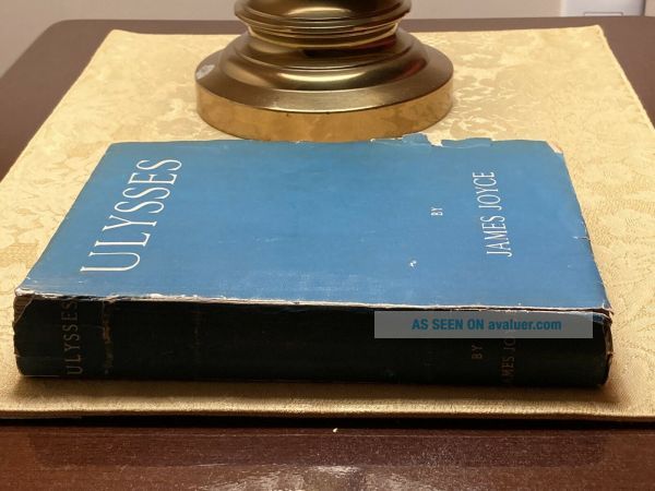 Ulysses James Joyce Shakespeare & Co Blue Cover 1st Edition | #46976409