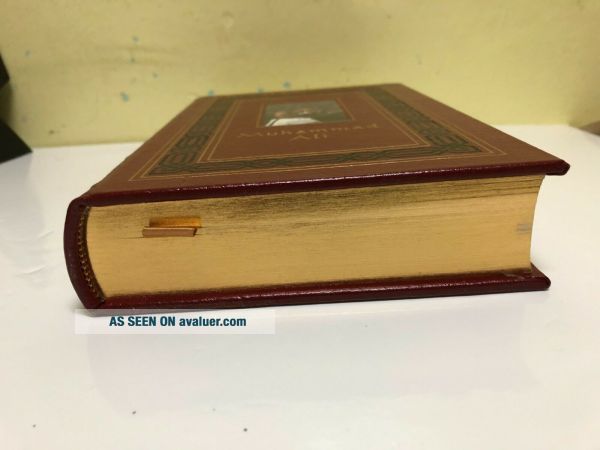 Muhammad Ali Signed Easton Press Leather Book 1829/3500 Ltd Ed | #47005868