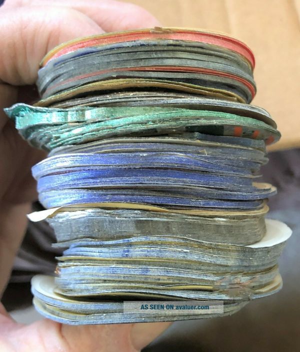 Huge Group Of Fishing Line Labels Private Brands Of The HALL LINE CO ...