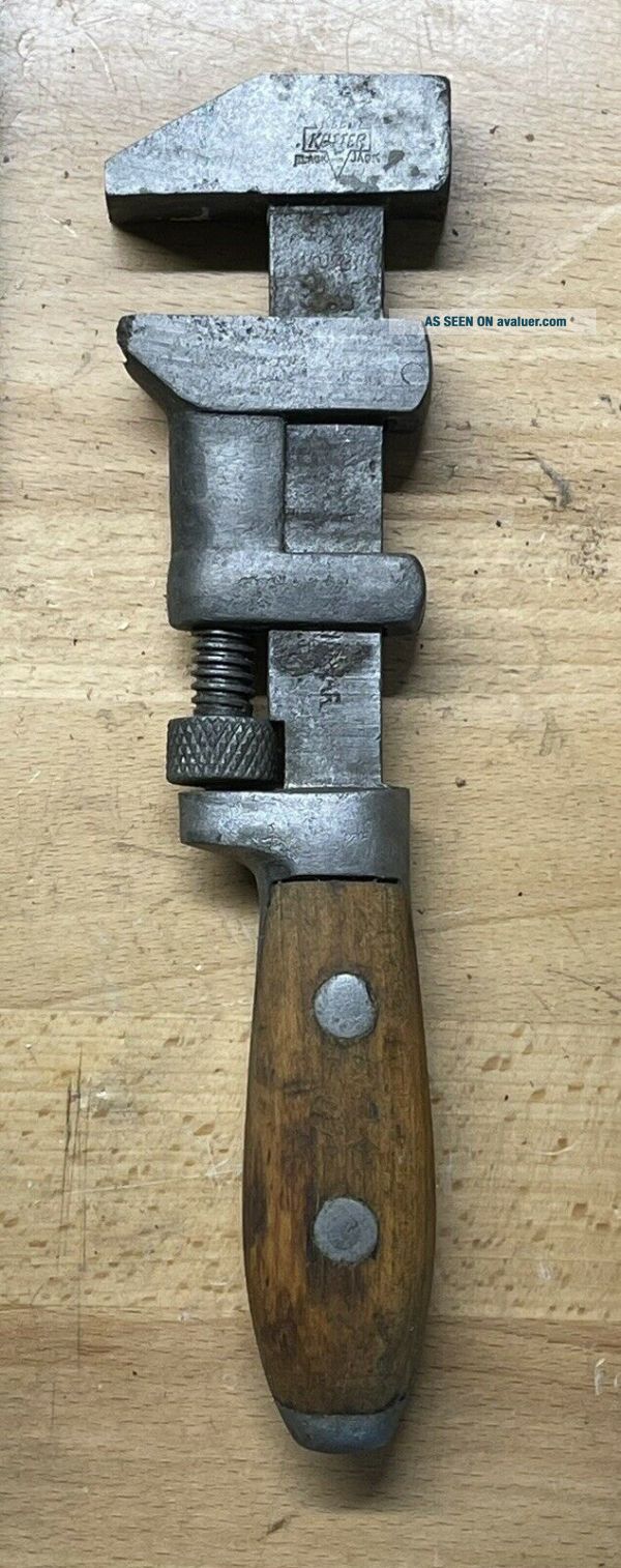 Vintage Keen Kutter Black Jack Adjustable Pipe Wrench Old Antique Rare ...