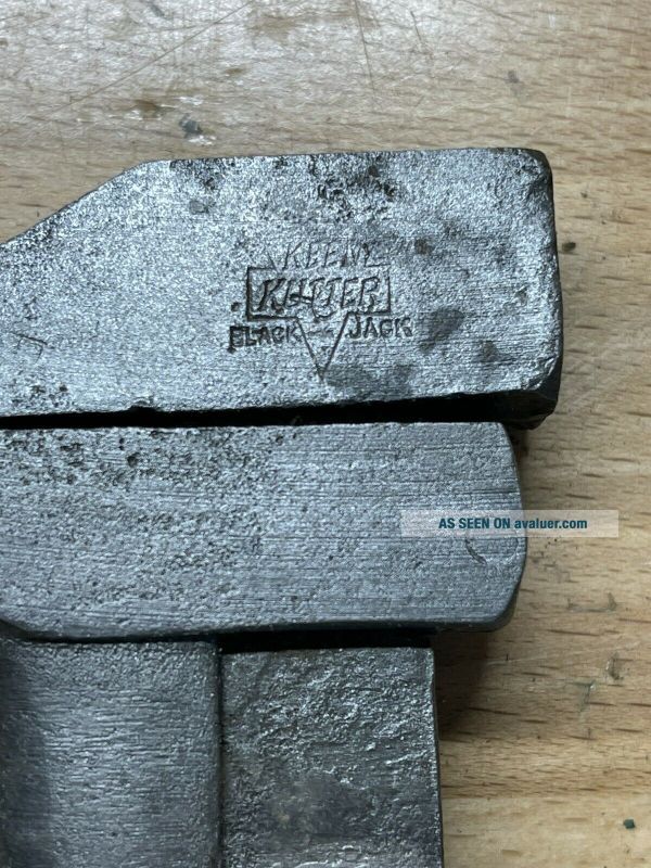 Vintage Keen Kutter Black Jack Adjustable Pipe Wrench Old Antique Rare ...