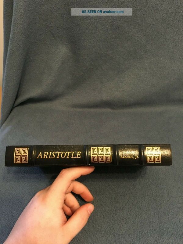 EASTON PRESS Book ARISTOTLE By John H Randall Jr Leather Fine Binding ...