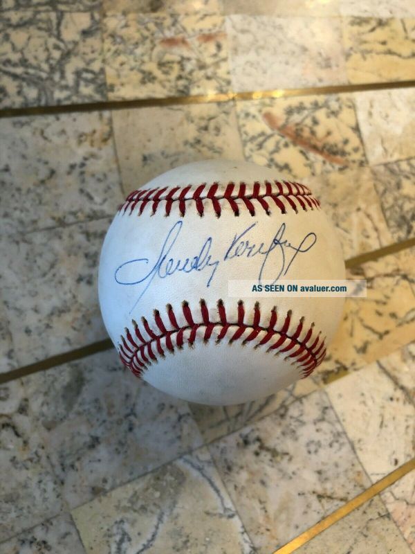 Sandy Koufax Signed Baseball Autograph Auto PSA/DNA AI04677 Signed In ...