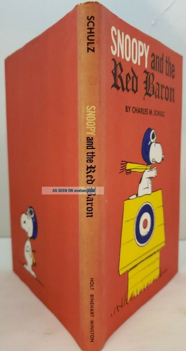 [1966 1st Edition] SNOOPY AND THE RED BARON By Charles M. Schulz ...