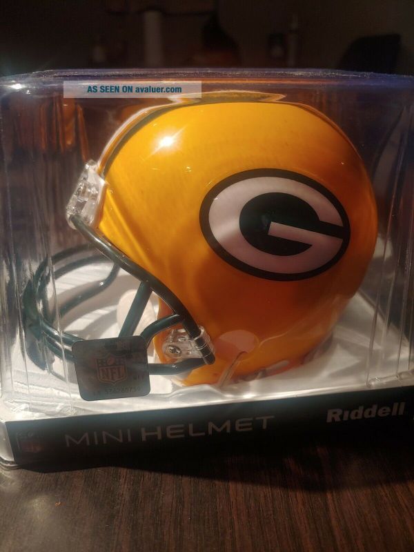 Green Bay Packers Aaron Rodgers Signed Mini Helmet | #46993882