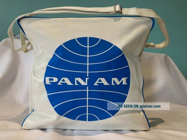 Vintage Pan Am Airlines Carry On Travel Bag | #47163812