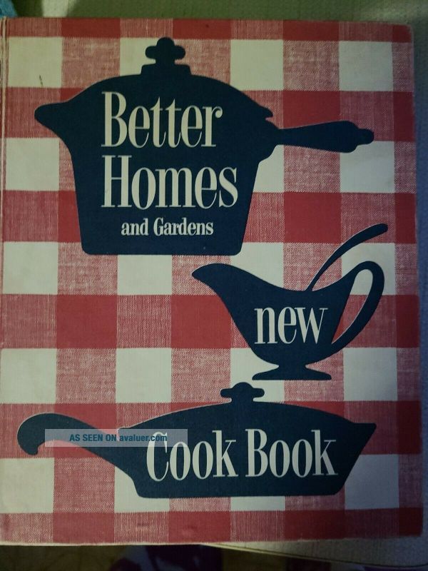 Better Homes And Gardens Cook Book 1953 1st Edition 1st Printing Binder ...