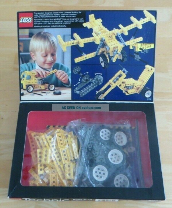 Vintage Lego Technic Universal Set 8034 Complete With Instructions, Box ...