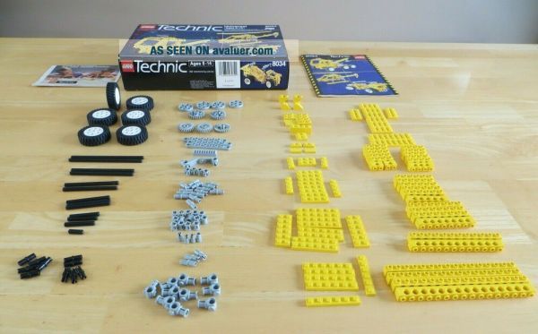 Vintage Lego Technic Universal Set 8034 Complete With Instructions, Box ...
