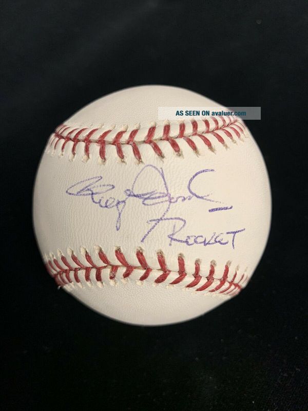 Roger Clemens Rocket SIGNED Official Major League Baseball W/ Hologram ...