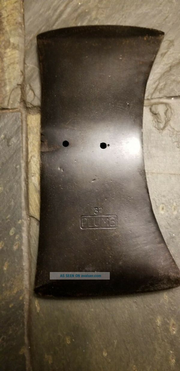 Vintage Plumb Double Bit Axe Western Pattern | #47221520