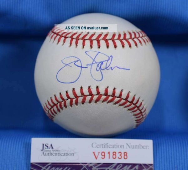 Jim Palmer Jsa Signed American League Oal Baseball Autograph Authentic ...