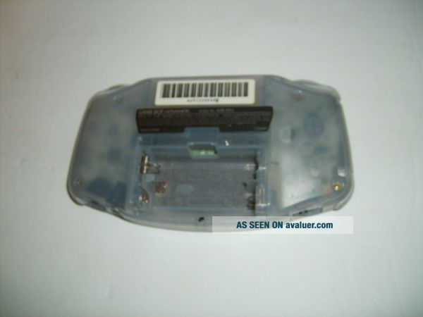 GAMEBOY ADVANCE CLEAR GREY CONSOLE UNIT VINTAGE SYSTEM | #47299402