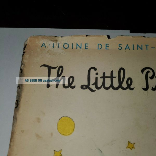The Little Prince First Edition Antoine De Saint Exupert 1943 | #47324130
