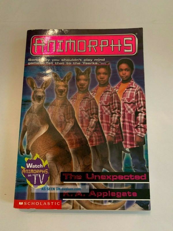 2000 Animorphs The Unexpected By KA Applegate Scholastic Softcover ...