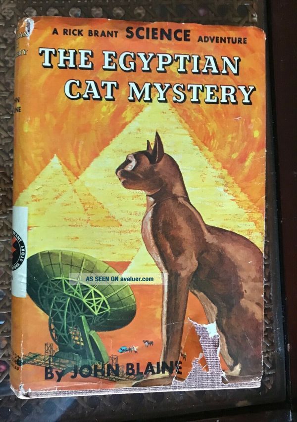 The Egyptian Cat Mystery A Rick Brant Science - Adventure Story John ...