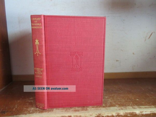 Old STORY OF EARTH IN PAST AGES Book GEOLOGY FOSSILS ROCK COAL ANCIENT ...
