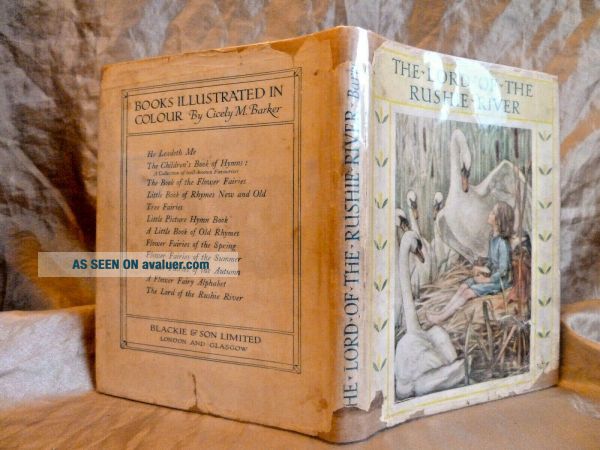 CICELY MARY BARKER - THE LORD OF THE RUSHIE RIVER C. 1940 UK HARDCOVER ...