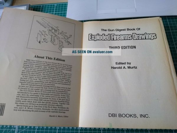 The Gun Digest Book Of Exploded Firearms Drawings Expanded 3rd Edition ...