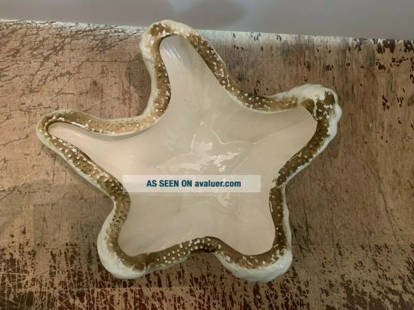 Vintage Mid Century Walter Wilson California Art Pottery Starfish Bowl ...
