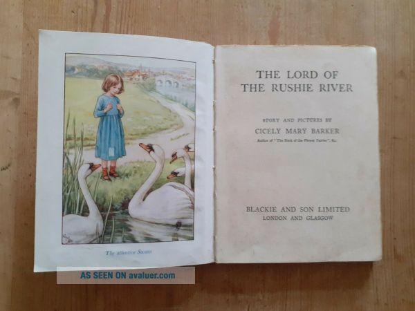 THE LORD OF THE RUSHIE RIVER BY CICELY MARY BARKER C1930 - 40s ...