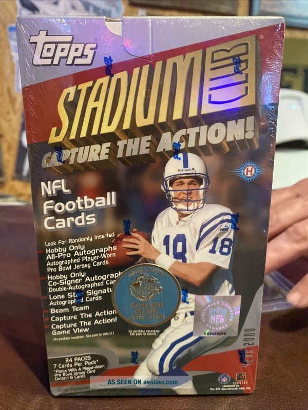 2000 TOPPS STADIUM CLUB FOOTBALL FACTORY HOBBY BOX 24/7 | #47705633