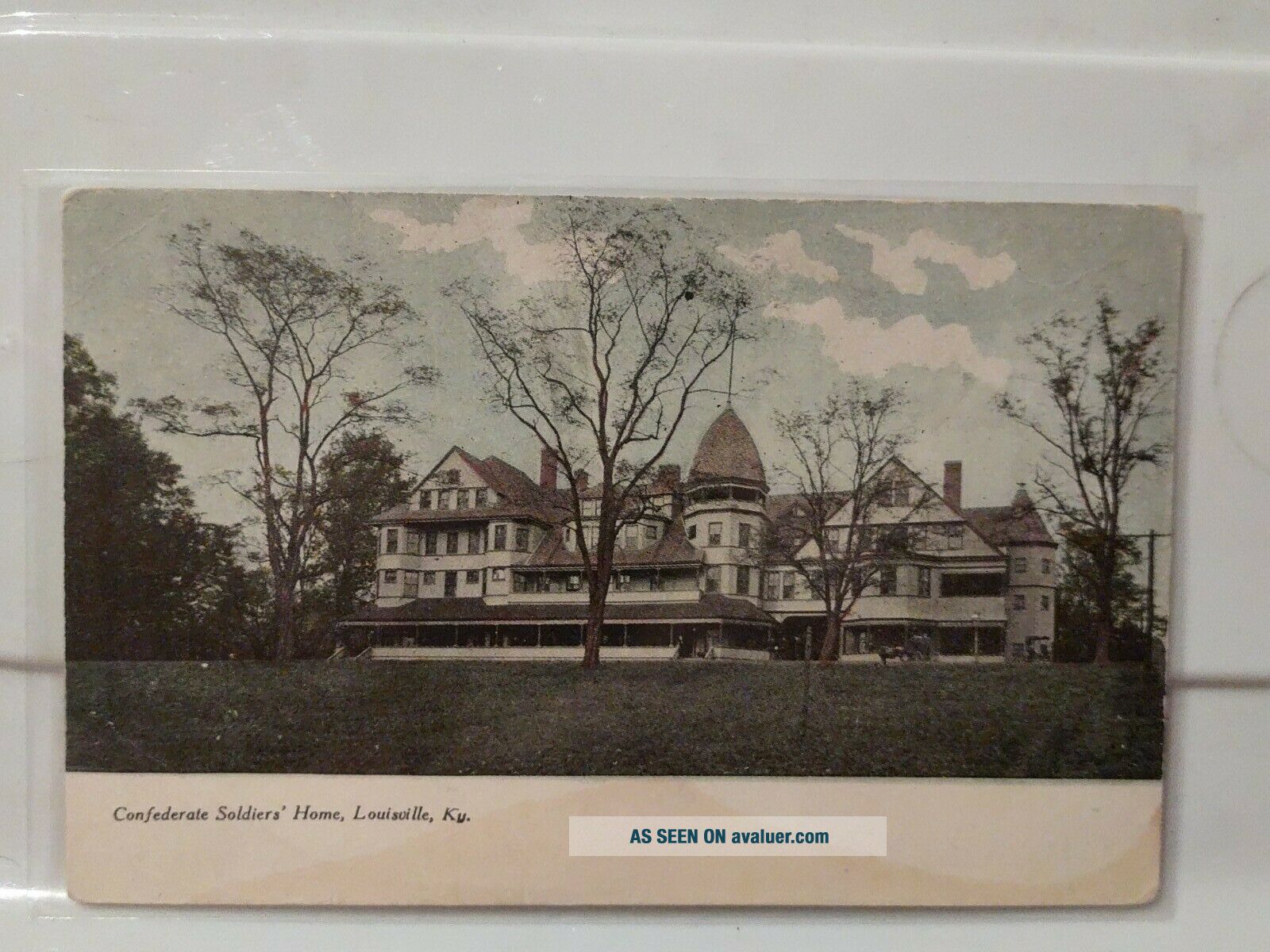 Vintage Louisville Kentucky Confederate Soldiers Home Postcard | #58806999
